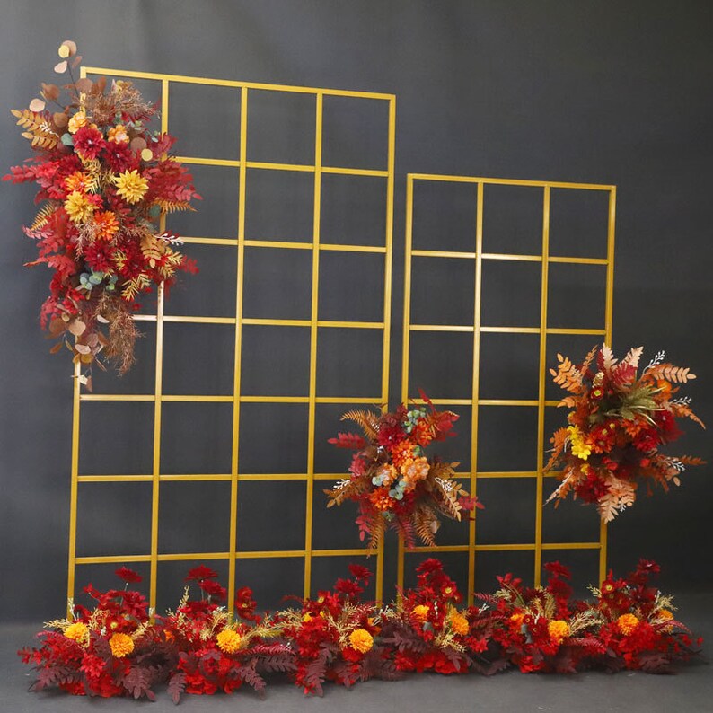 Wedding Arch Flower Arch Wrought Iron Backdrop Stand - Etsy