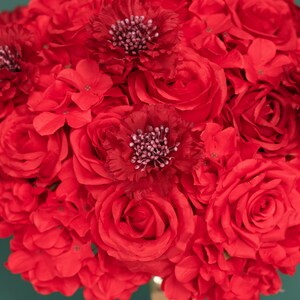 Red Rose Flower Ball Centerpiece: Luxury Wedding Decor (60cm) - Etsy