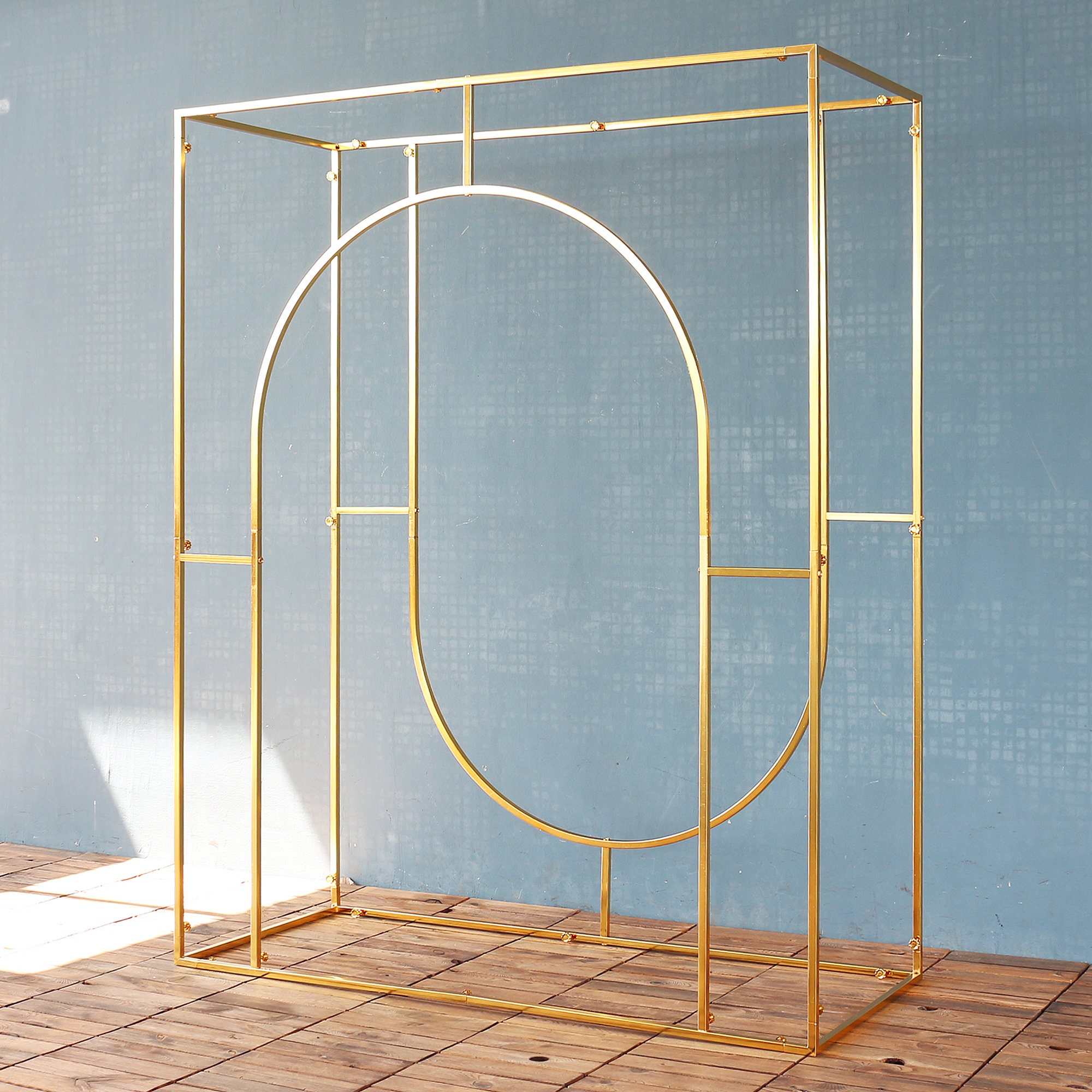 Wedding Arch Stage Truss Shiny Gold Arch Decor Party Props - Etsy Hong Kong