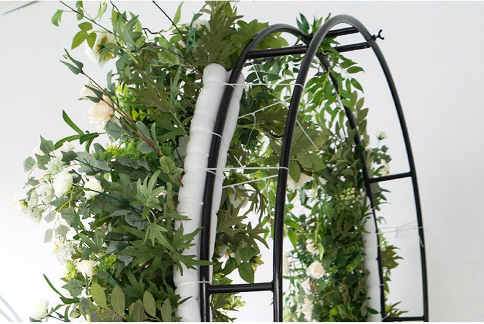 Artificial Flower Row Arch Decoration Outdoor Wedding - Etsy