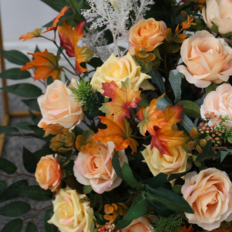 New Wedding Floral Road Lead Flower Row Decoration Arch Iron - Etsy