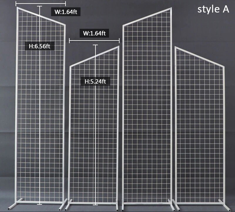 Geometric Grid Frame Wedding Background Decoration Stage - Etsy UK