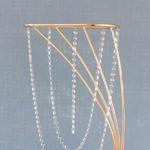 Hanging Bead Stand Centerpiece Wedding Table Decoration Metal Road Lead ...