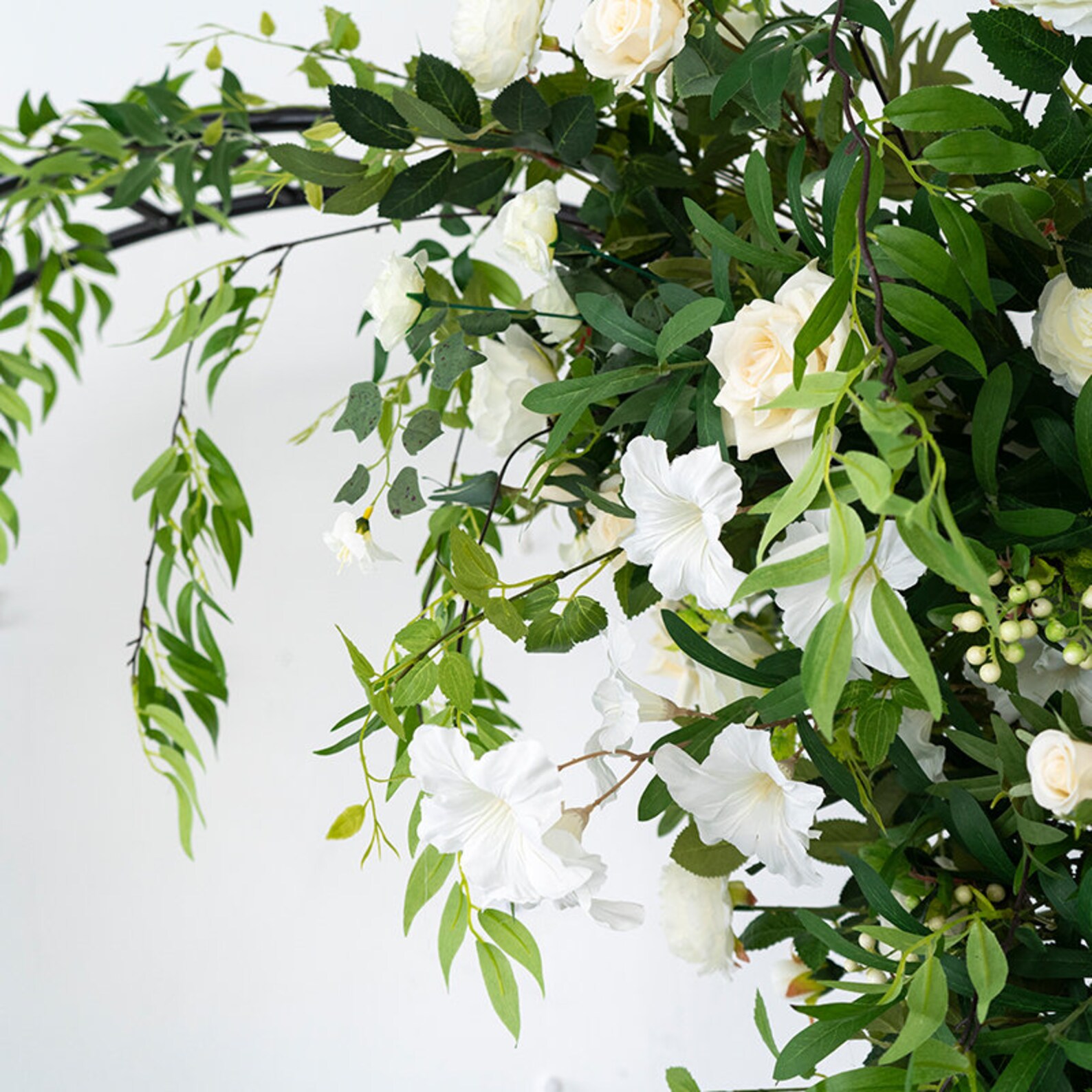 Artificial Flower Row Arch Decoration Outdoor Wedding - Etsy