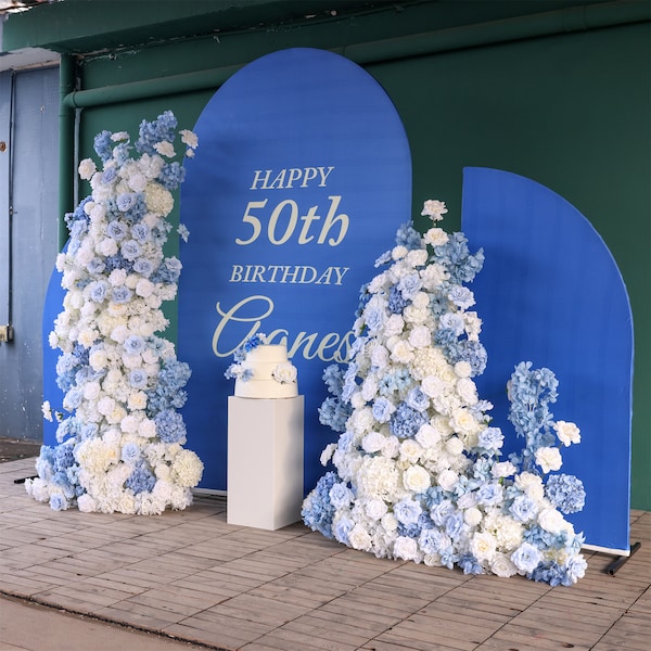 Blue Hydrangea Wedding Aisle Decor - Etsy