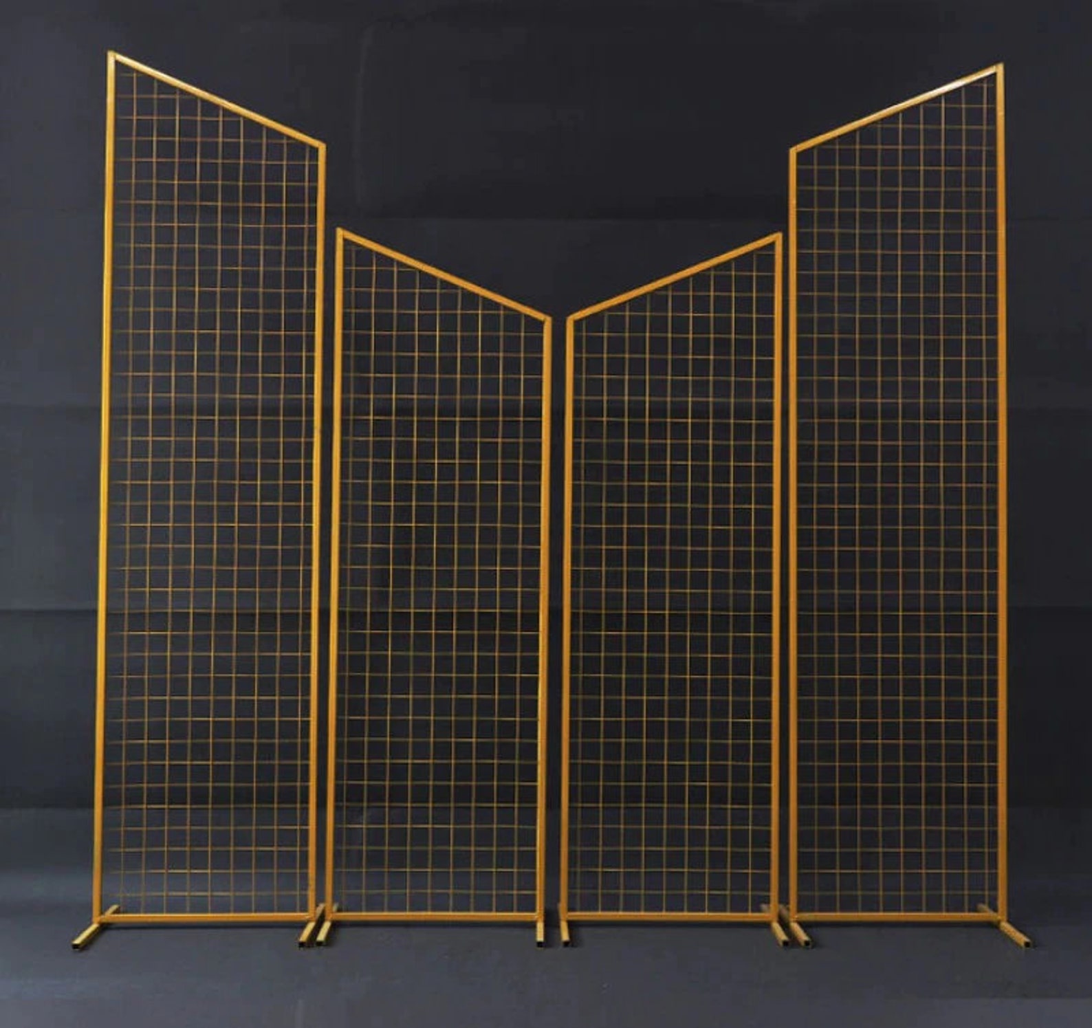 Geometric Grid Frame Wedding Background Decoration Stage - Etsy UK