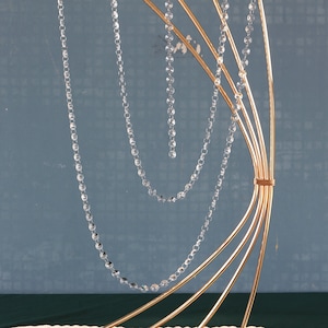 Hanging Bead Stand Centerpiece Wedding Table Decoration Metal Road Lead ...