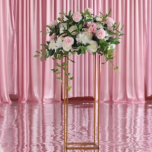 Centerpieces Floral Silk Artificial Flower Hemisphere,wedding Stage ...