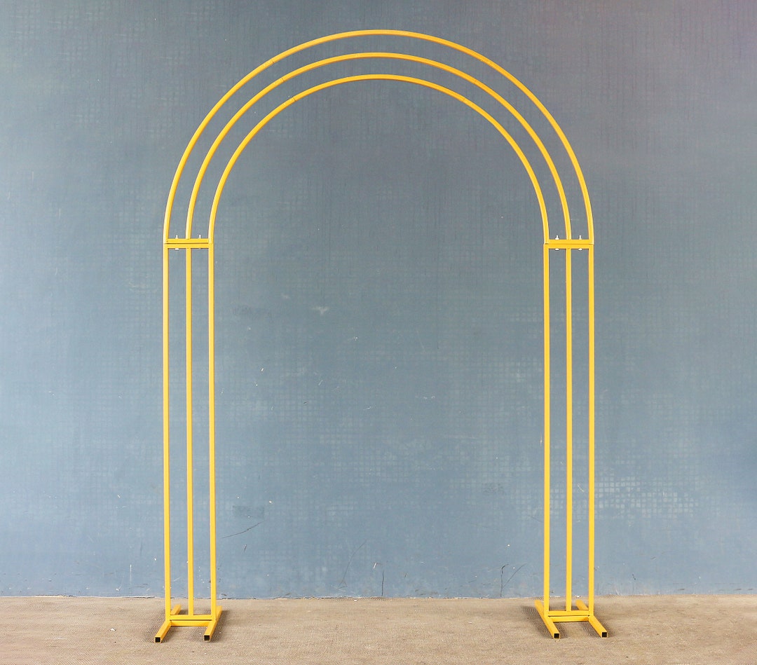 Wrought Iron Wedding Arch: Triumphal Three Tube Arch - Party Decor - Etsy