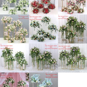 Centerpieces Floral Silk Artificial Flower Hemisphere,wedding Stage ...