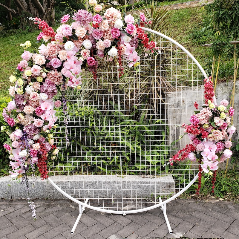 Circle Garland Backdrop - Etsy