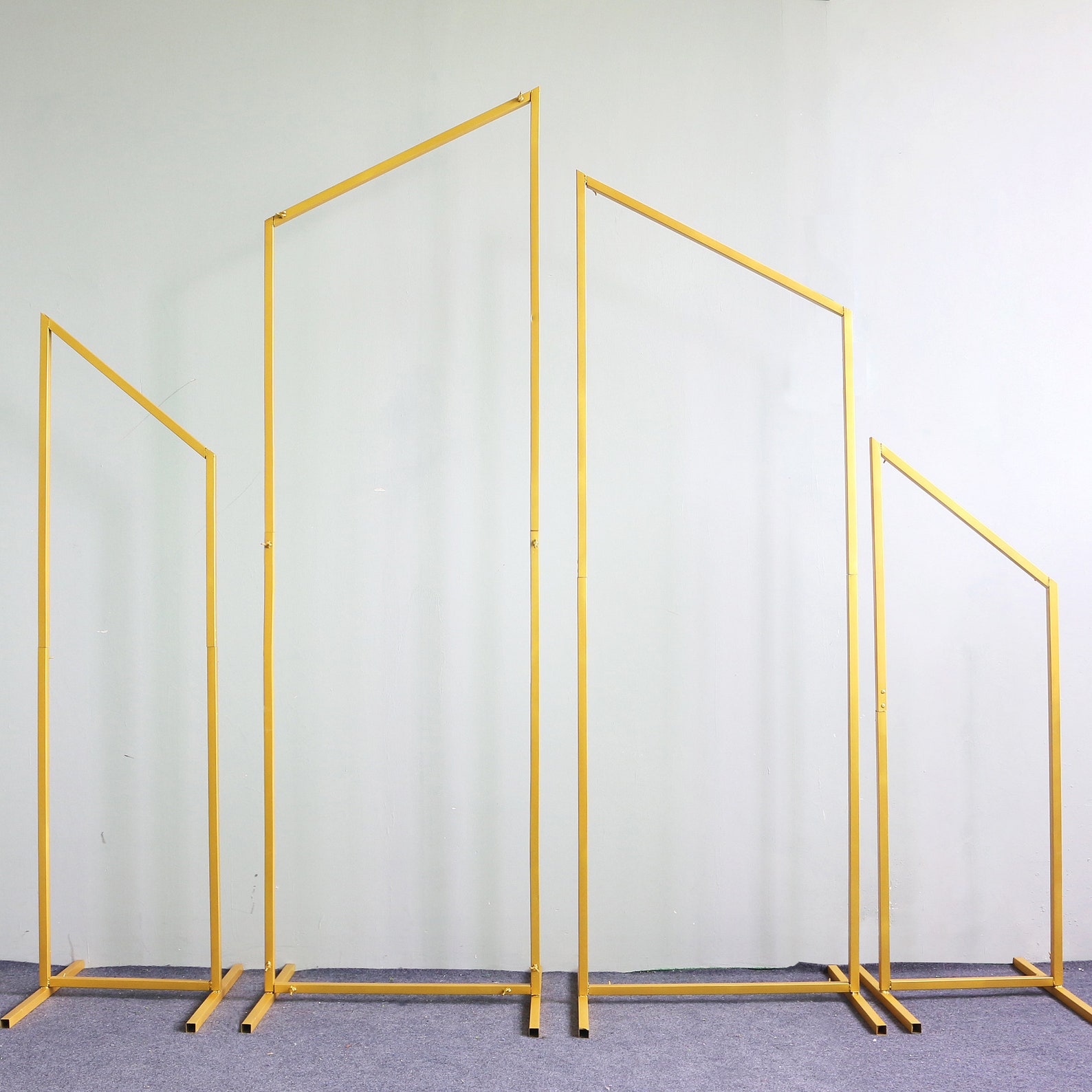 Geometric Bevel Grid Frame Wedding Background Decoration Stage | Etsy