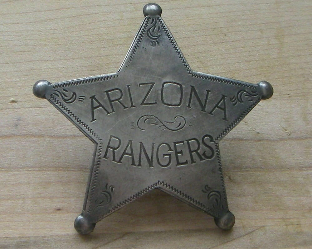 Badge: Arizona Rangers, Lawman, Police, Old West - Etsy