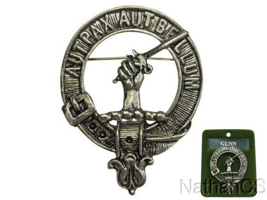 Gunn Clan Scottish Clan Crest Badge - Etsy