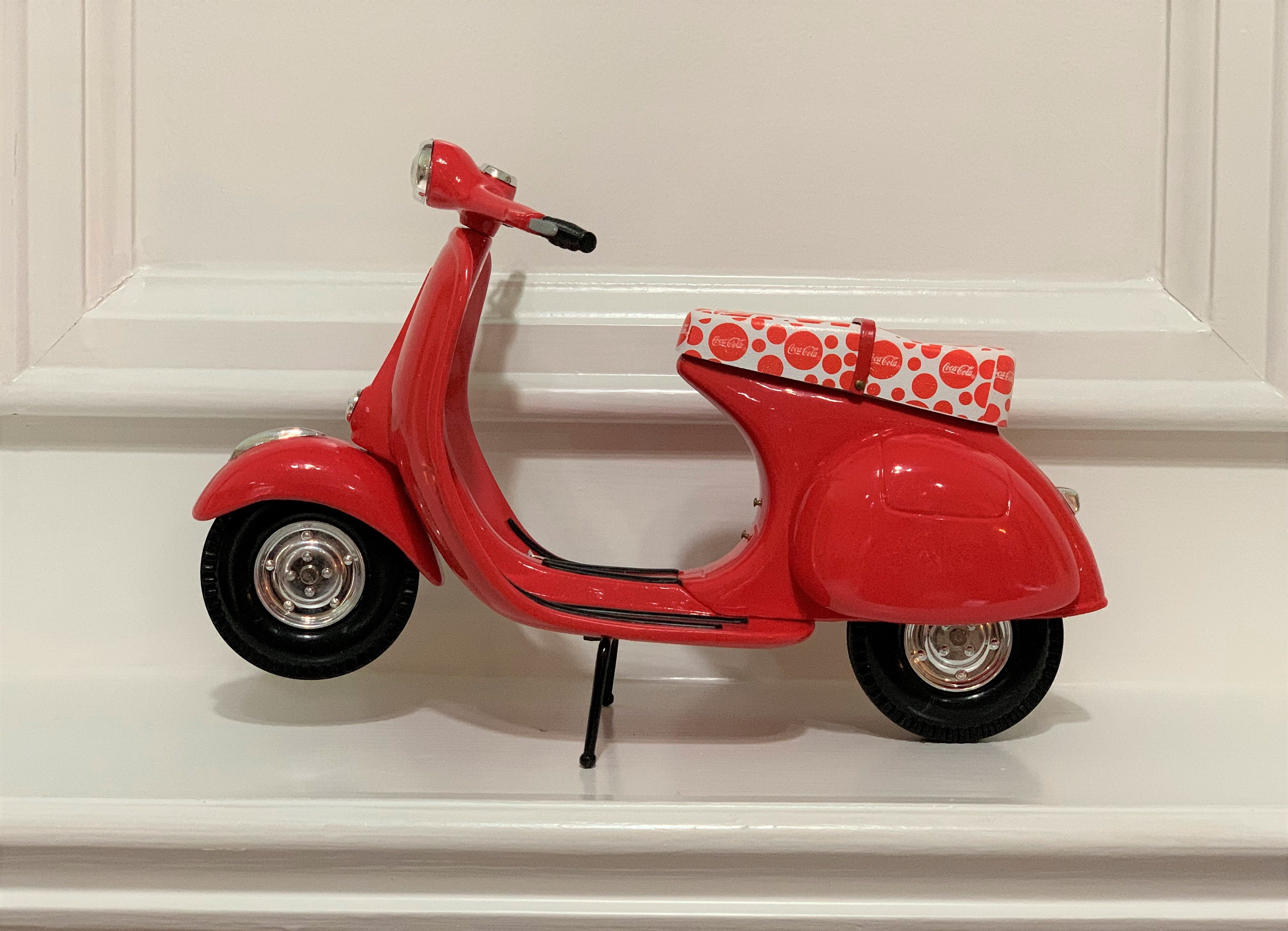 Coca Cola Miniature Pedal Scooter, Limited Edition Die Cast Metal, COKE ...