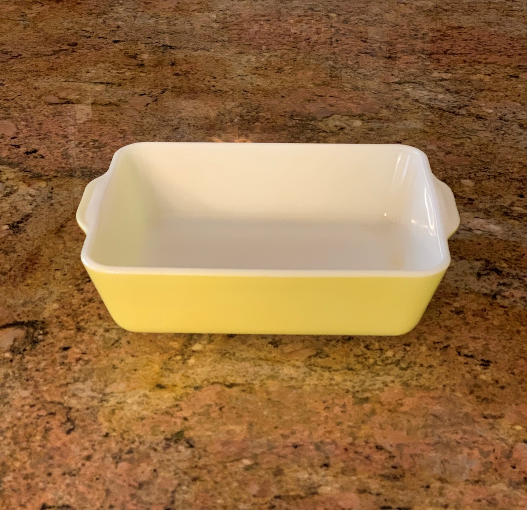 Vintage Pyrex Yellow Rectangular Casserole/loaf Pan - Etsy
