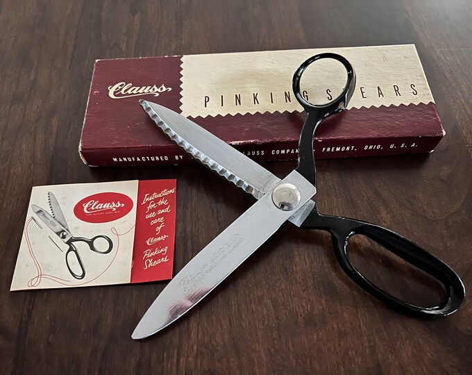 Clauss Pinking Shears, Henkel-clauss Company, Vintage Pinking Shears ...