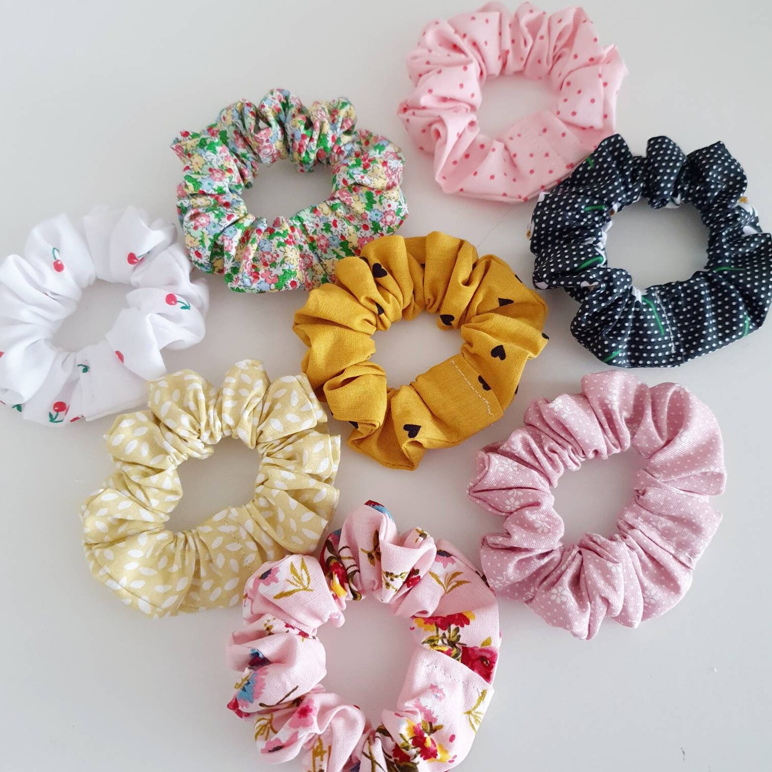 Mini Scrunchies Kids Scrunchies Zero Waste Scrunchies For | Etsy