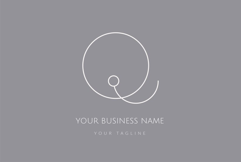 Modern Minimal Simple Premade Brand Logo Design. Logo Mockup - Etsy