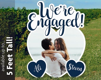 Lawn Sign Engagement Ring - Etsy