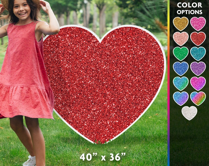 Large Heart Board Sola Wood Flowers Modern Farmhouse Rustic Wedding ...