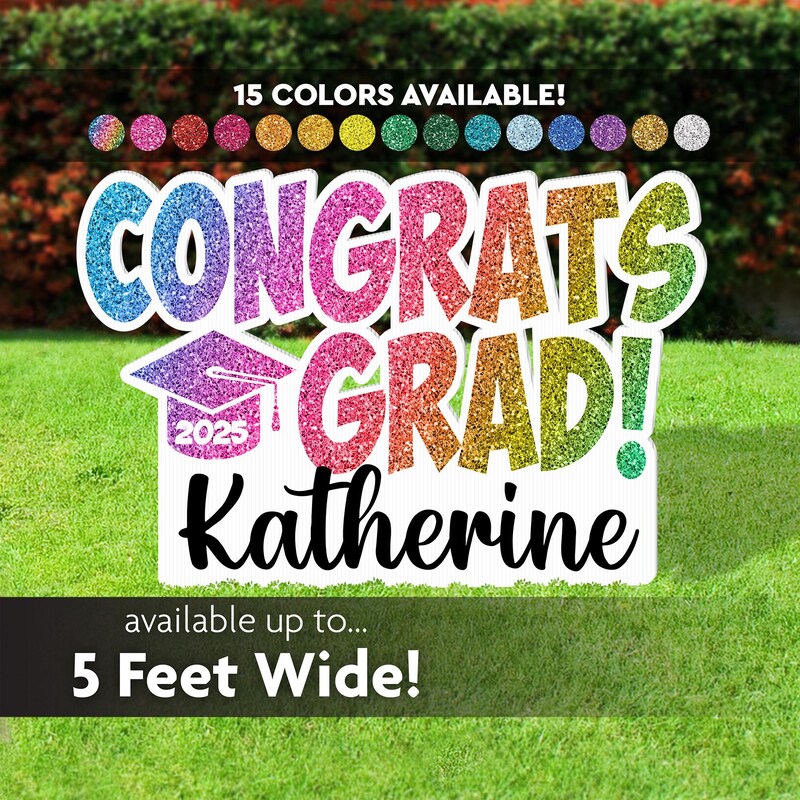 Graduation Yard Sign - Etsy