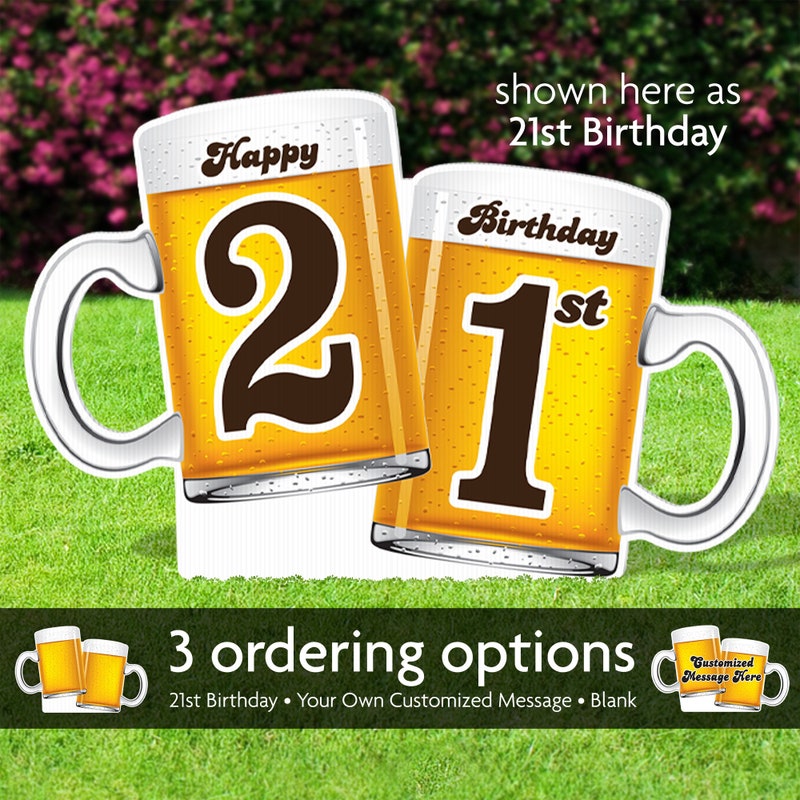 21st Birthday Sign - Etsy