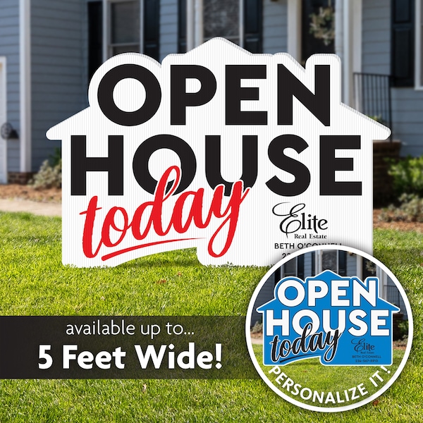 Open House Signs - Etsy