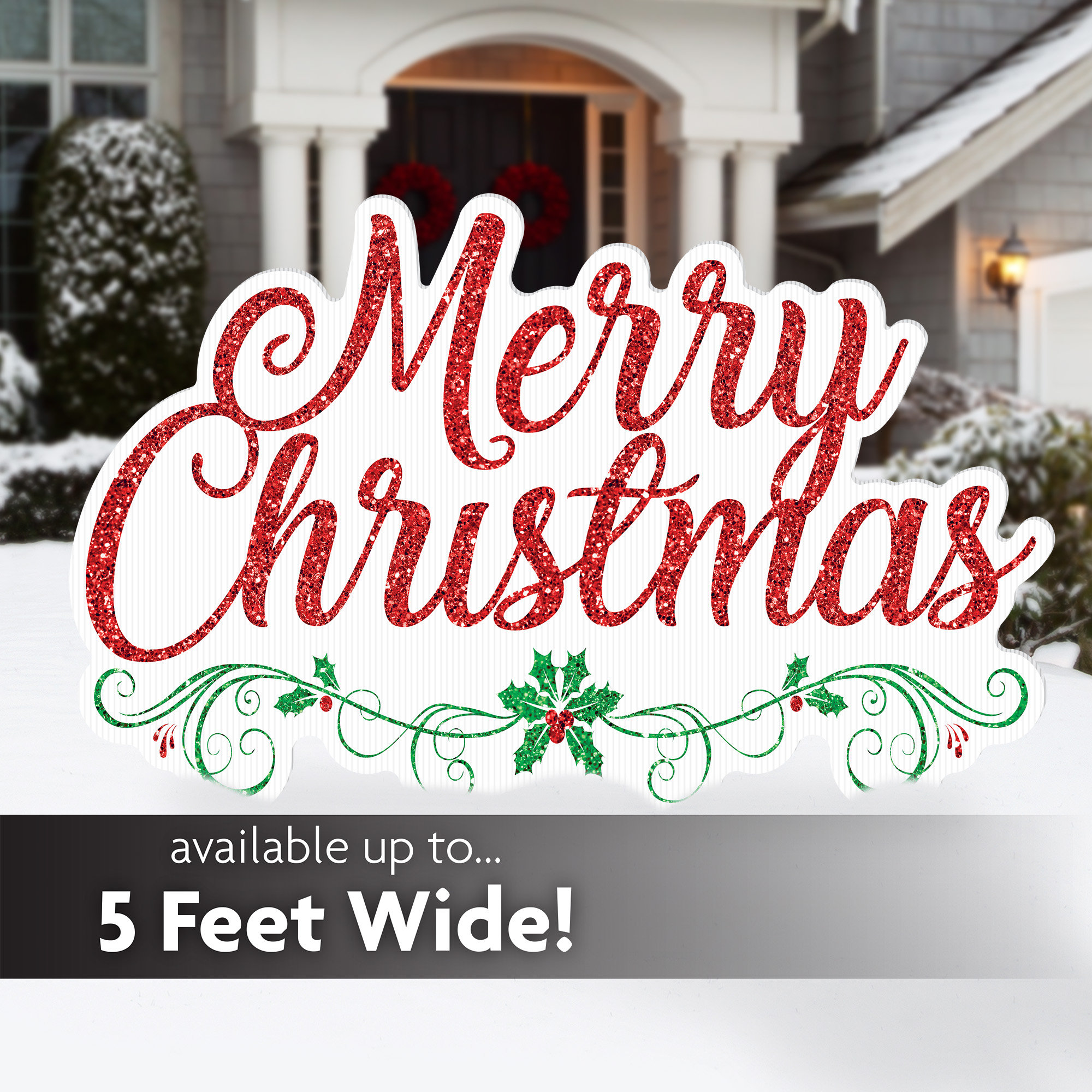 Outdoor christmas signs store