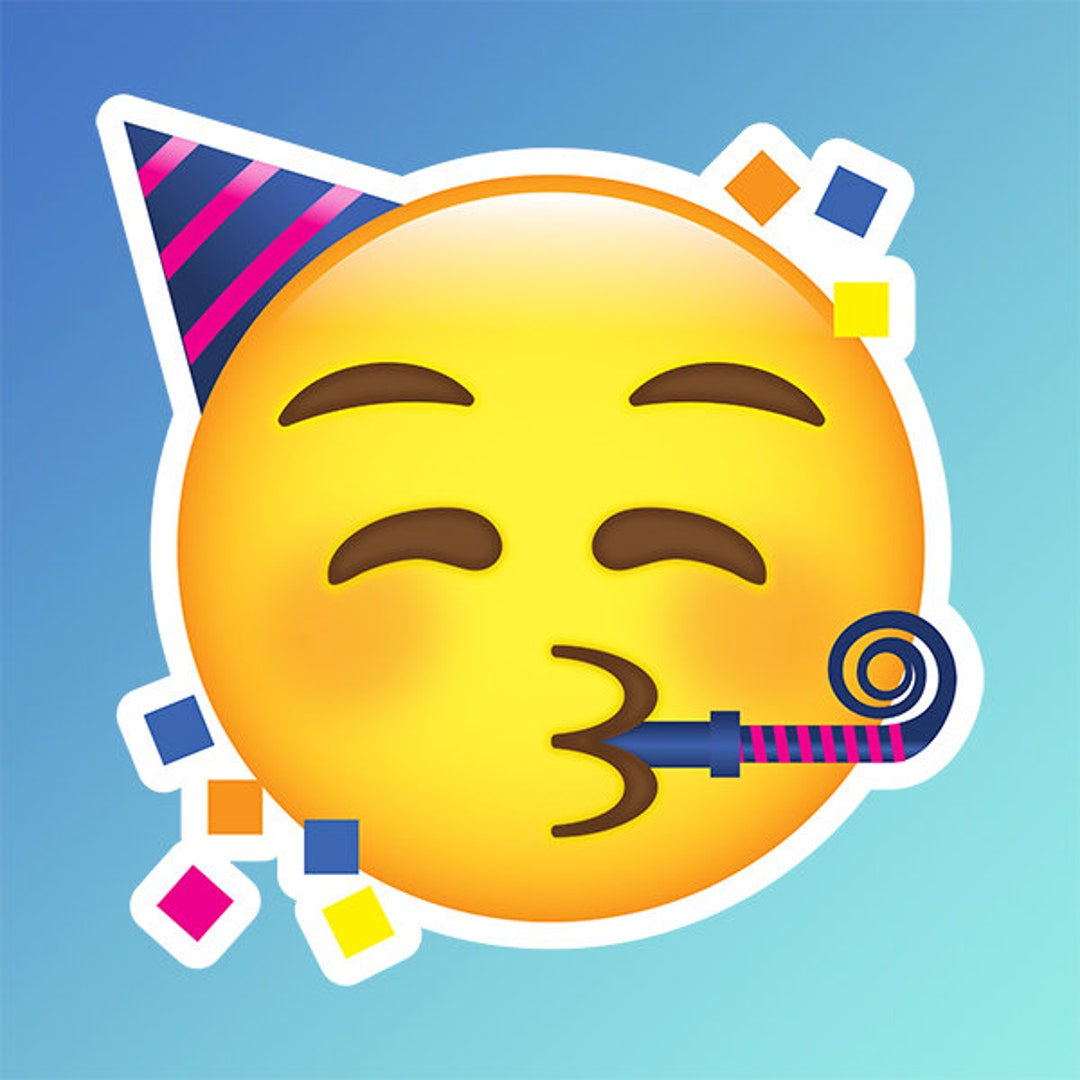 Party EMOJI Yard Sign, 3 Sizes Available, Perfect for Birthday Parties ...