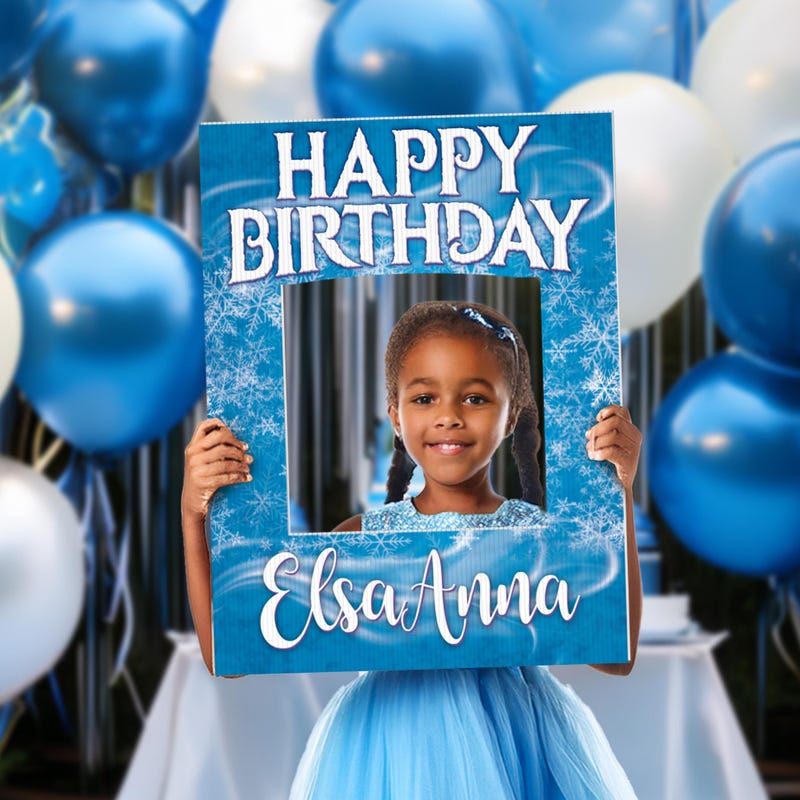 Frozen Photo Booth - Etsy
