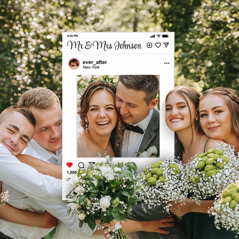 Personalized Selfie Frame - Etsy