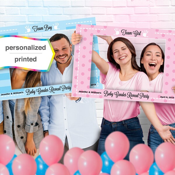 Photo Booth Gender Reveal - Etsy