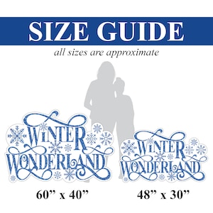 Winter Wonderland Sign, Christmas Decoration, Holiday Yard Sign or Lawn ...