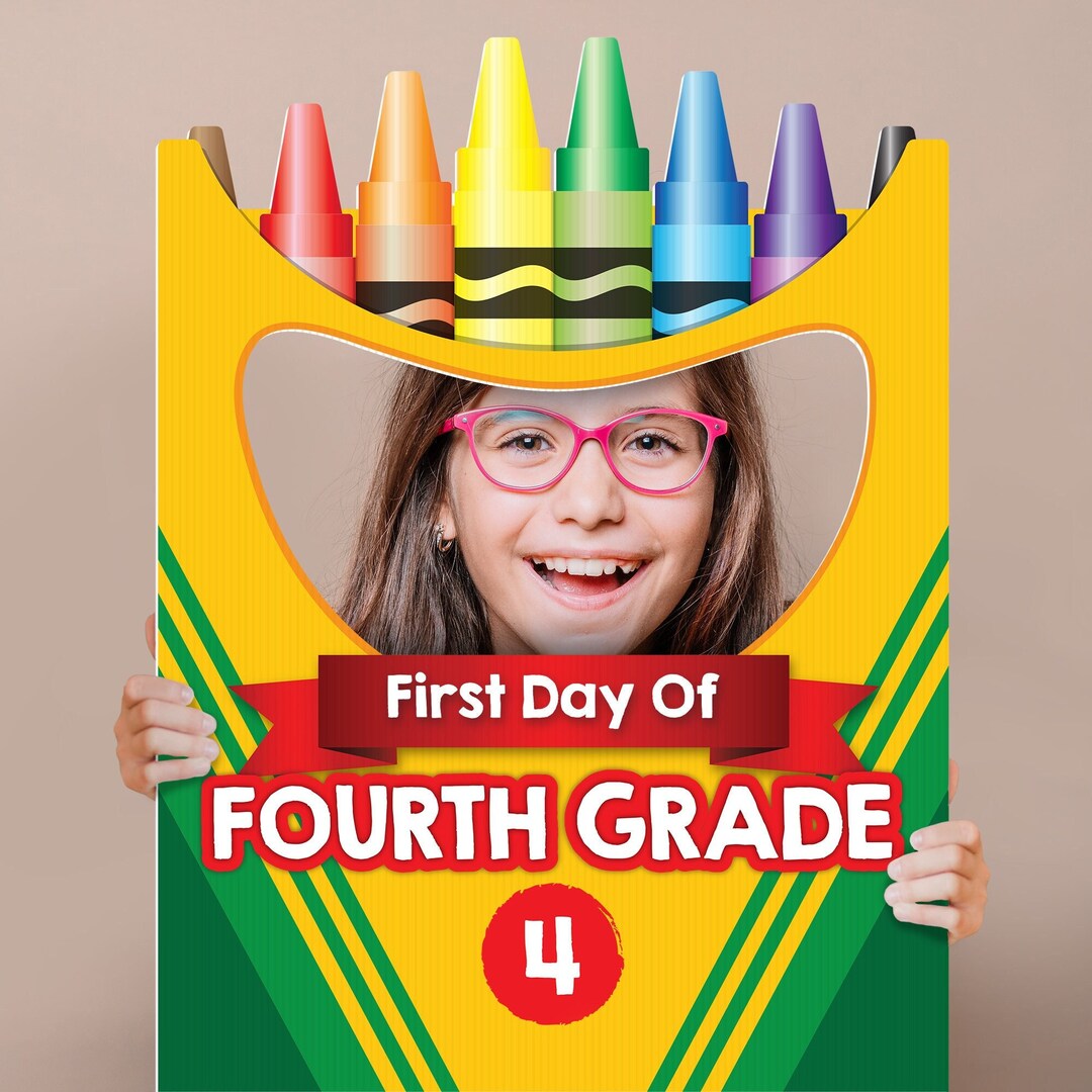 Back to School Selfie Frame, Customize, Printed and Ready to Use ...