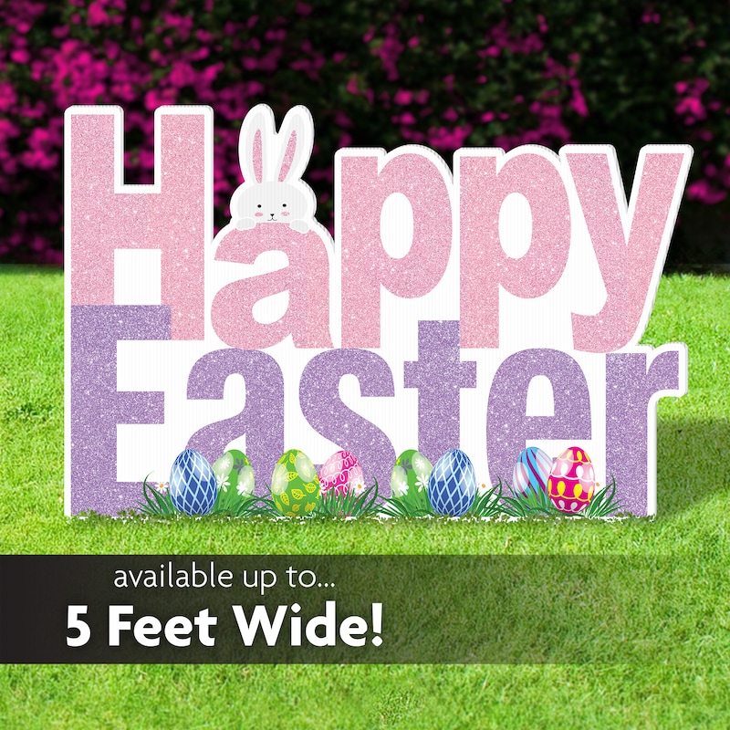 Easter Yard Signs - Etsy