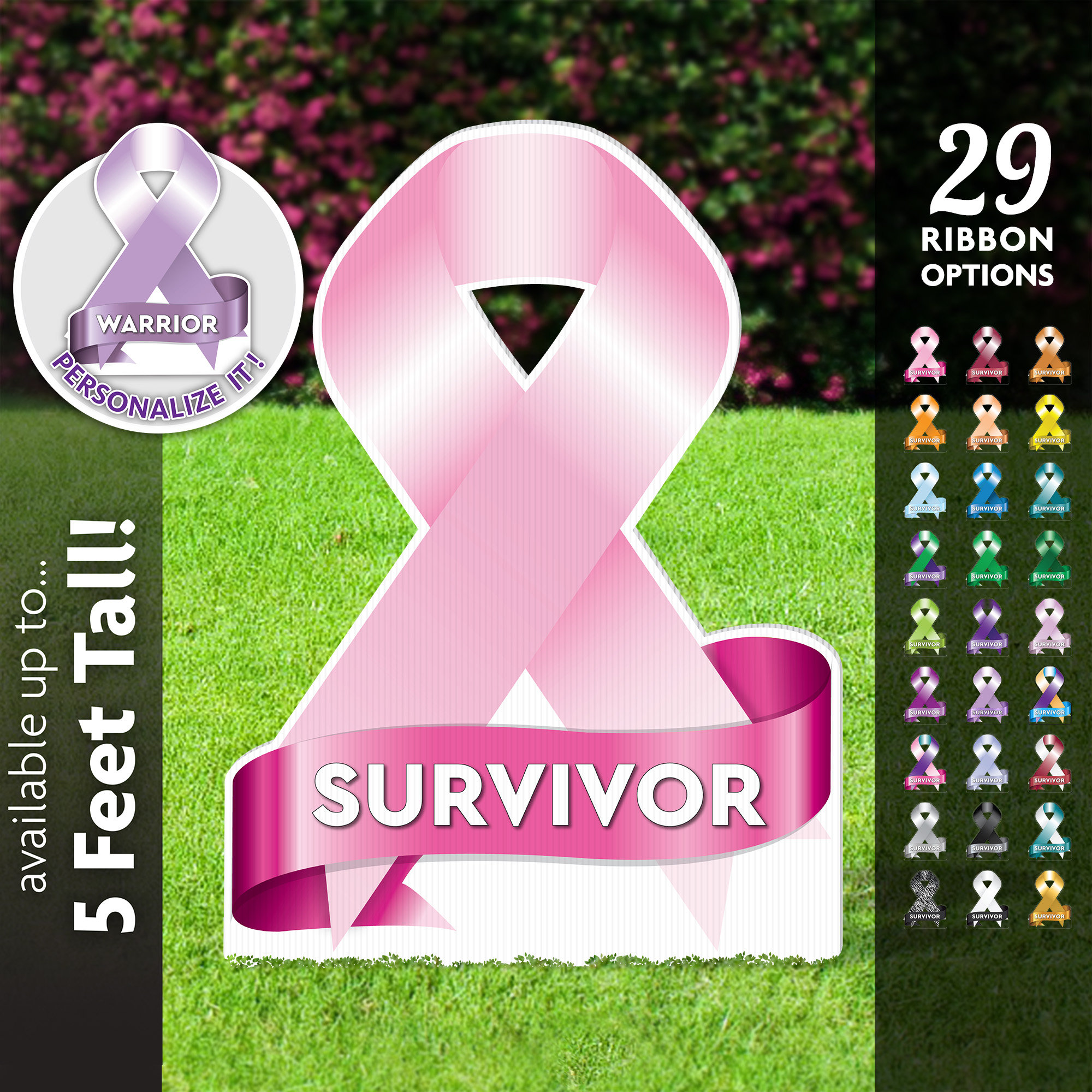 Cancer Sign Ribbon