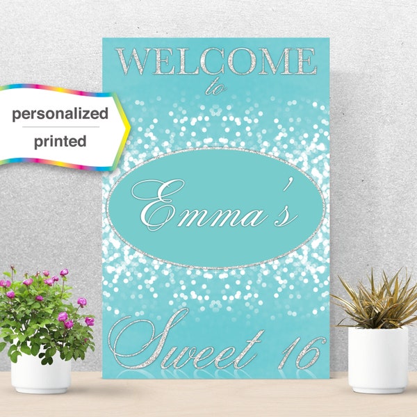 Sweet Sixteen Foam Board Poster - Etsy