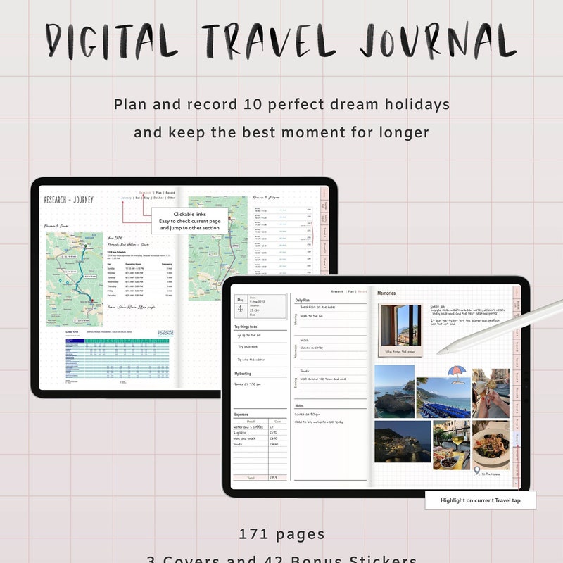 Travel Journal - Etsy UK