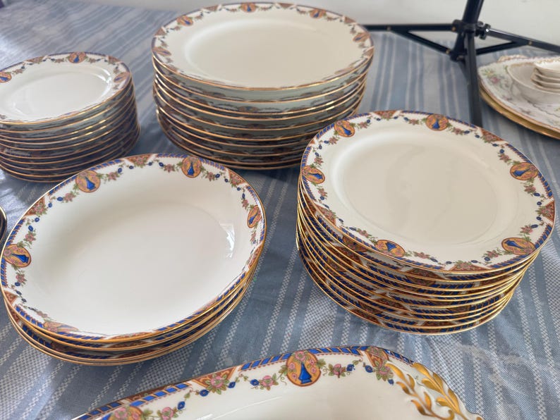 Limoges France Vintage Dinnerware Set - Etsy