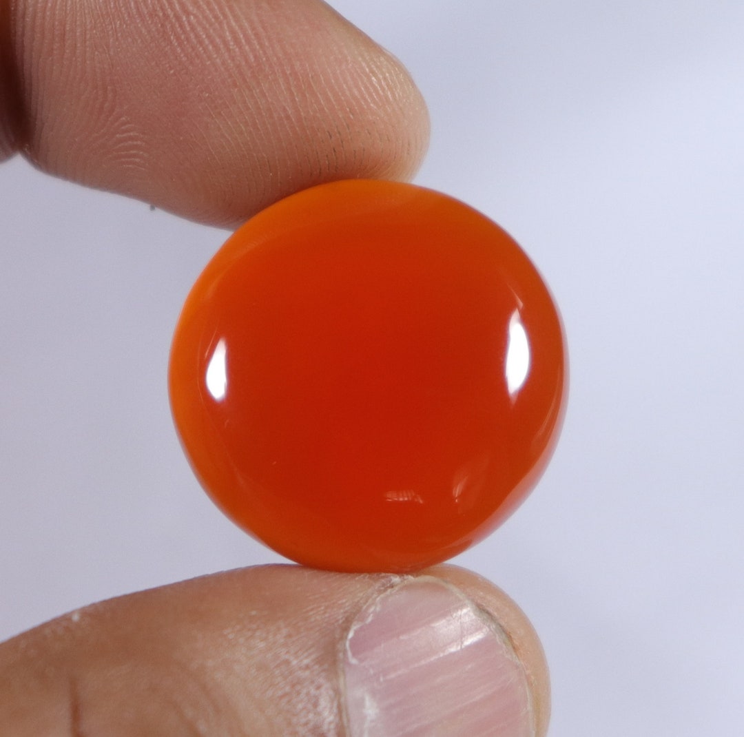 Red Onyx Cabochon Loose Stone, Natural Red Onyx Chalcedony Gemstone ...