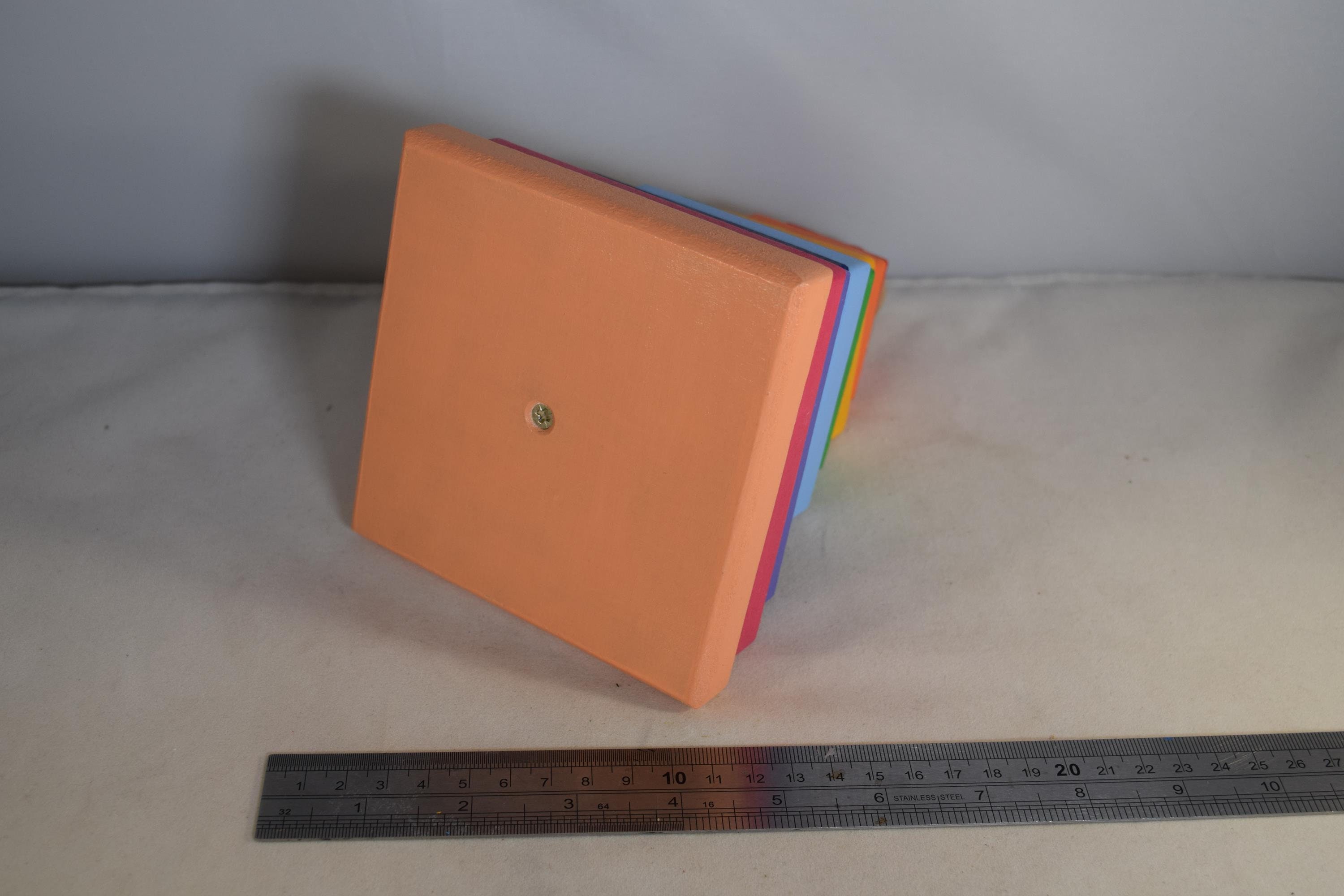 Wooden Stacking Forms in 2 Shapes Either Round Pieces or - Etsy