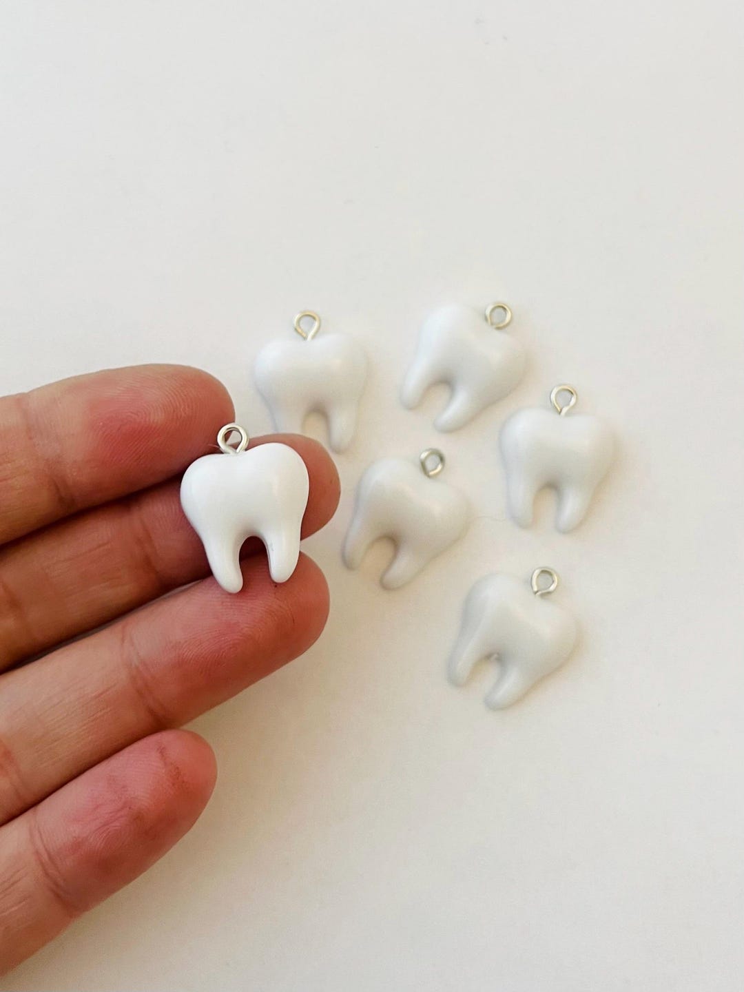 5pc Teeth Charms Set - Etsy