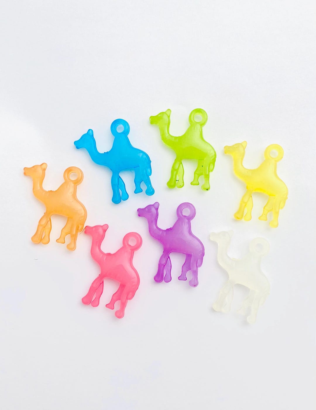3pc Camel Charms Bubblegum Style Plastic Prize Charm Pendants - Etsy