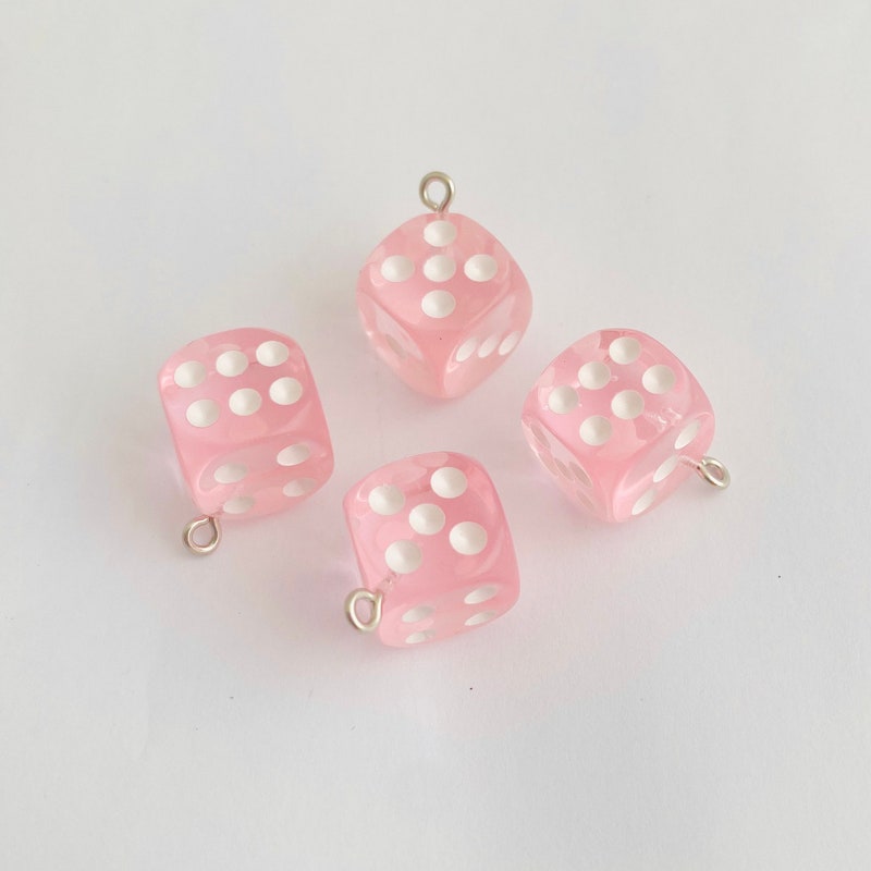 Pink Dice - Etsy