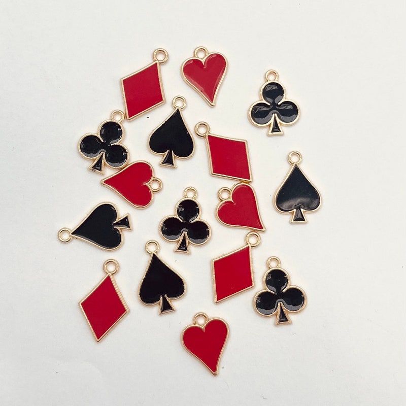 Playing Card Suit Beads - Etsy