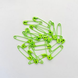 Safety Pins 100pcs Colorful Safety Pins Safety Pin - Etsy