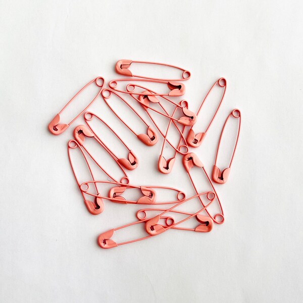 Pink Safety Pin - Etsy