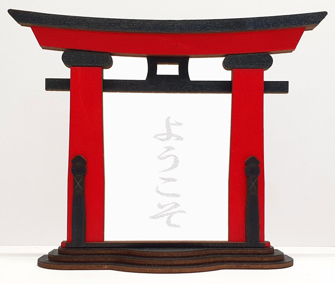 Tanno Design® Japan Torii Tor Hisa With Kanji 32 Welcome Japanese Still ...