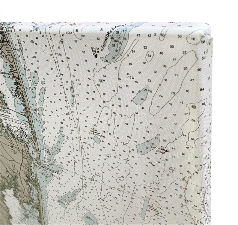 Chesapeake - Mobjack Bay to York River Nautical Chart - Etsy